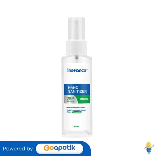 Jual INSTANCE SPRAY LIQUID HAND SANITIZER 60 ML | Shopee Indonesia