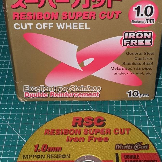 Jual Produk Terbaik] Nippon Resibon Rsc 4" x 1mm Super cut 105 x 1.0mm ...