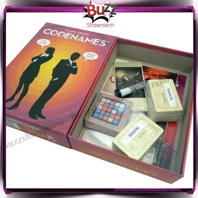 Jual Codenames Board Card Game Mainan Kartu Codename Terbaik Dikelasnya ...