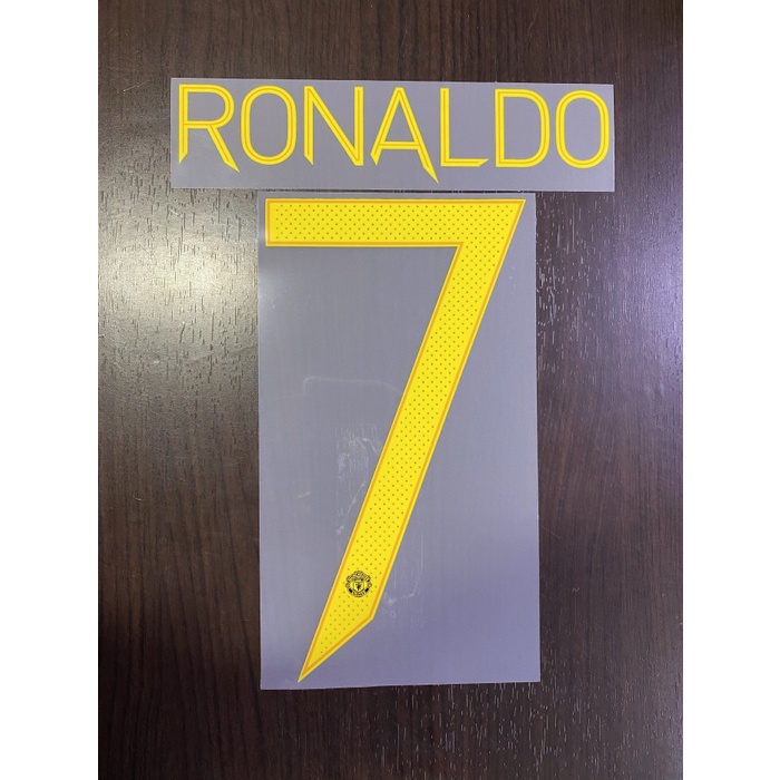 Jual [New] Nameset Manchester United 3Rd 2021-22 Ronaldo For Original ...