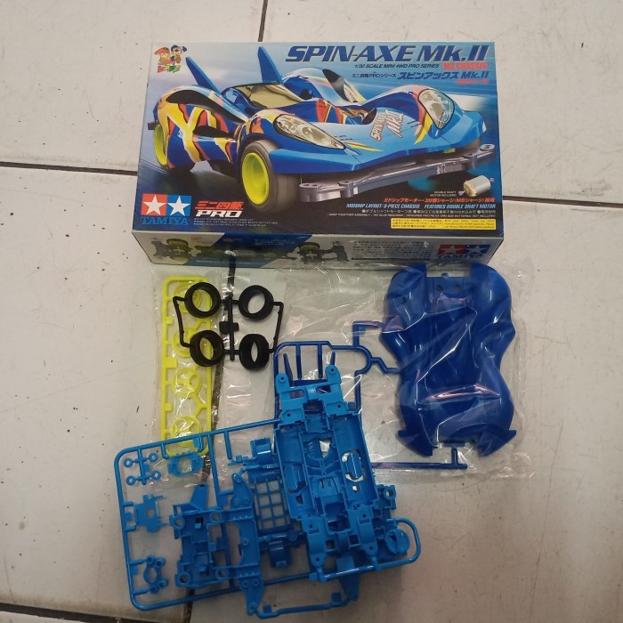 Jual COD Tamiya Mini 4Wd Spin Axe Mkii Colour Chasis Terbaru | Shopee ...