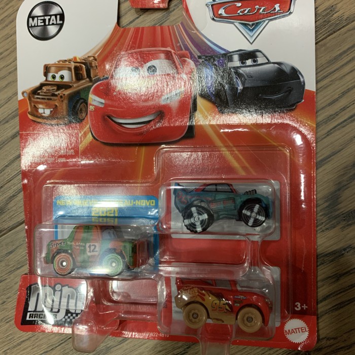 Jual New Disney Cars Pixar Mini Racer 3 Pack High Impact Limited ...