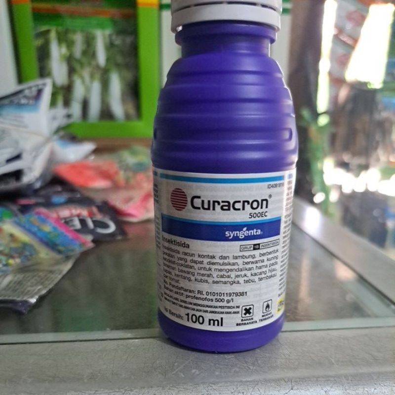 Jual Obat Racun Ulat Curacron 100ML 500EC insektisida Pembasmi Hama dan ...