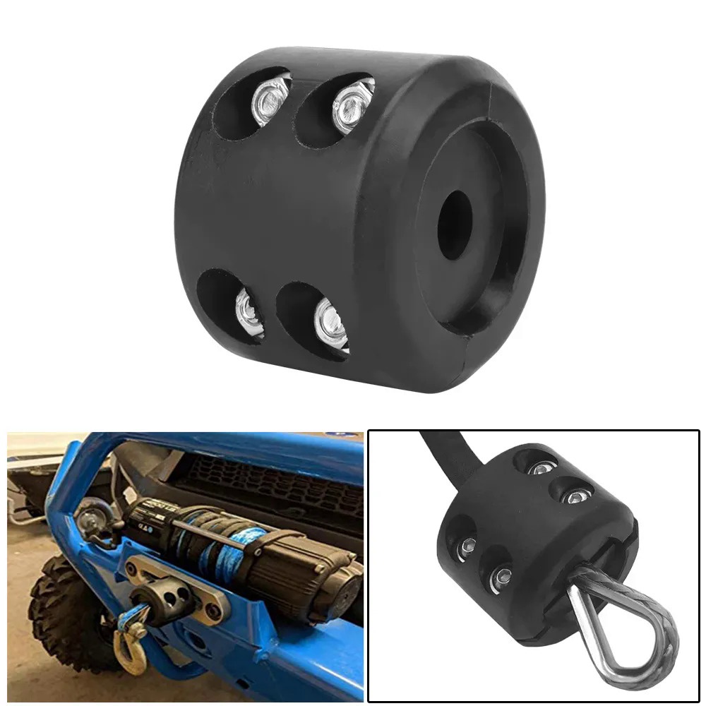 Jual Winch Buffer Rubber Bumper Absorber Tow Hook Cable Stopper ...
