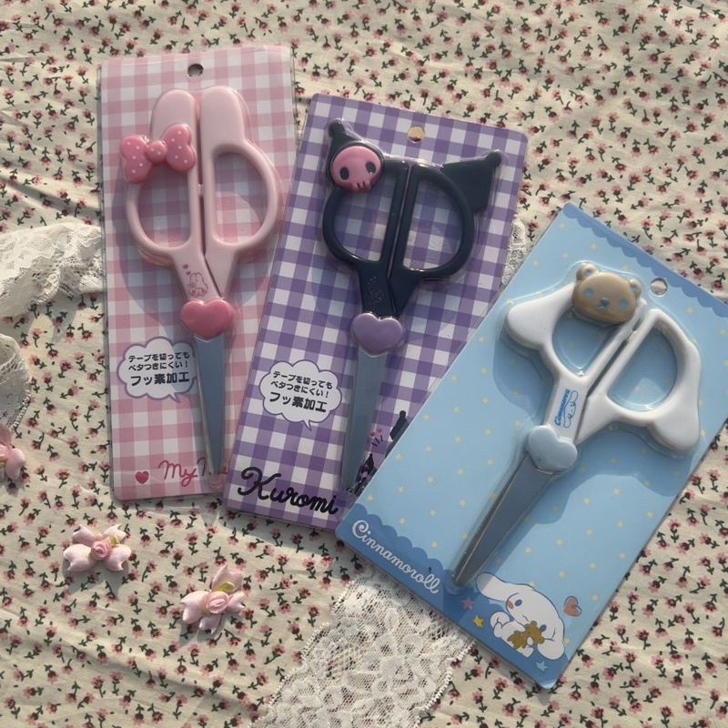 Jual sanrio scissors / my melody / cinnamoroll / sanrio stationary ...