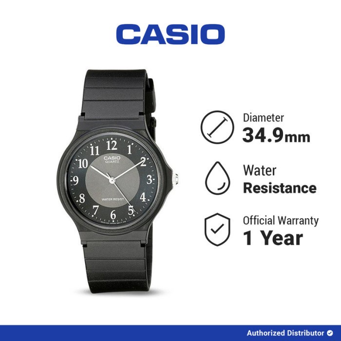 Jual Casio Jam Tangan Pria MQ-24-1B3LDF Analog Original | Shopee Indonesia