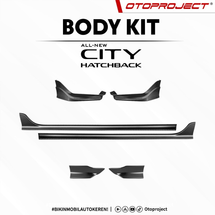 Jual BODY KIT MOD*LO HONDA ALL NEW CITY HATCHBACK PAINTING berkualitas ...