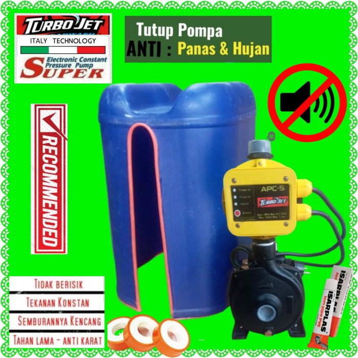 Jual [Original] Pompa Hisap Air Pam Dab Booster Wilo Sanyo Hitachi 250 ...