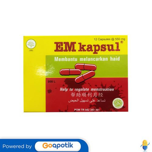 Jual EM KAPSUL BOX 12 KAPSUL | Shopee Indonesia