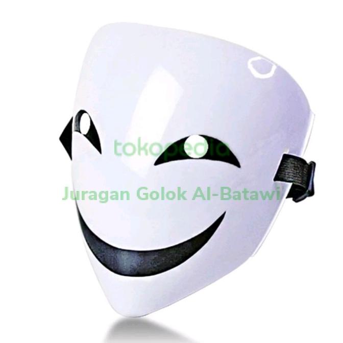 Jual Topeng Senyum Halloween Cosplay Tengu Tenku Anime Karakter Party ...