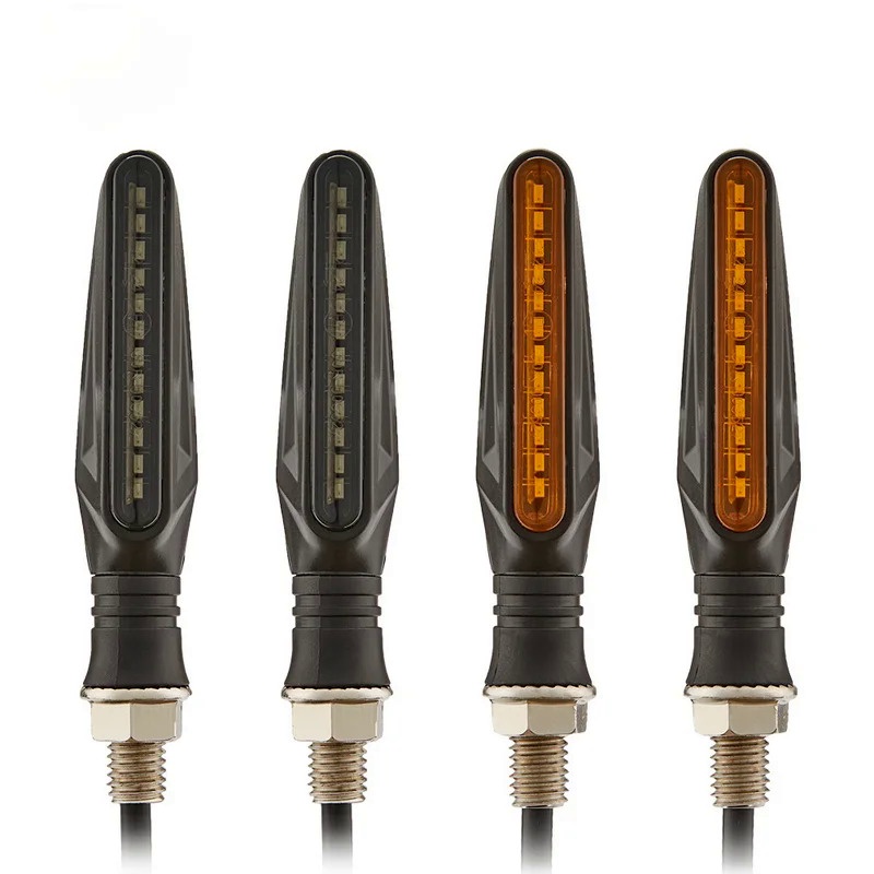 Jual 1 Pair LED Turn Signals Motorcycle E11 Flasher Signal Light Cree ...