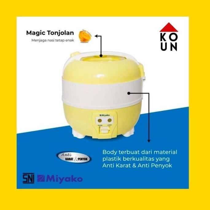 Jual Rice Cooker Miyako Mcm610 / Magic Com Mcm 610 / Mcm-610 Penanak ...