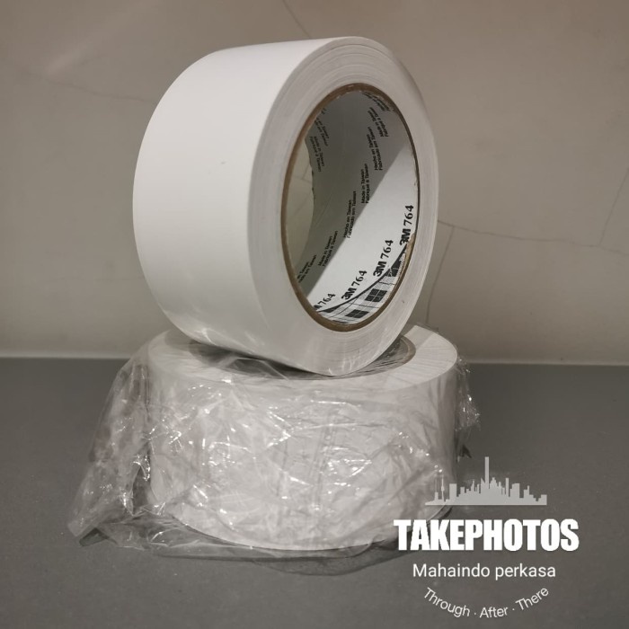 Jual LAKBAN LANTAI/3M 764 FLOOR MARKING TAPE PUTIH 2" X 33M | Shopee Indonesia