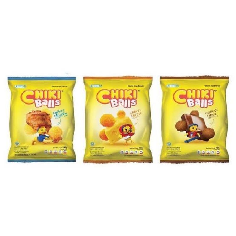 Jual 1 Renceng Snack Chiki Balls 10 Sachet x 16 Gr | Shopee Indonesia