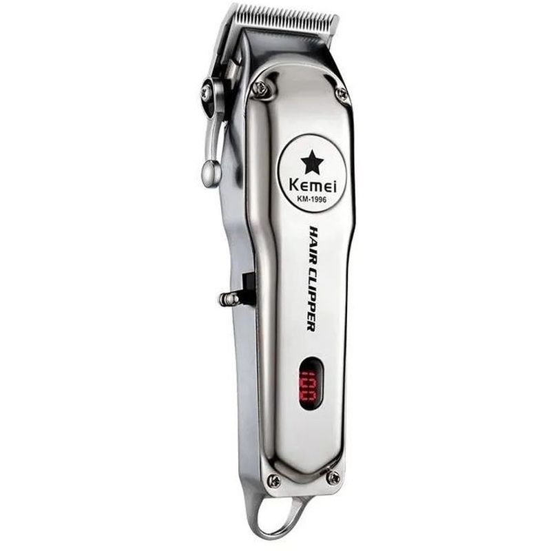 Jual Kemei Hair Clipper KM-1996 Alat Cukur Rambut Elektrik Cordless Tanpa Kabel | Shopee Indonesia