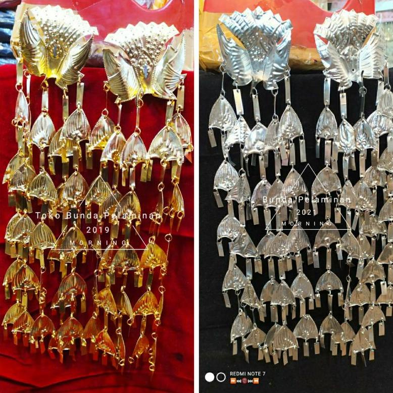 Jual Model Baru Jurai Sunting / Kote - Kote Burung Tajun Gold dan ...