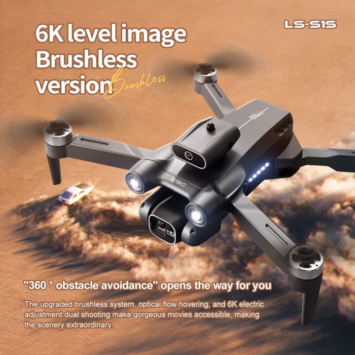 Jual 0 Drone Lsrc-S1S Optical Flow + Dual Camera Switching | Shopee Indonesia