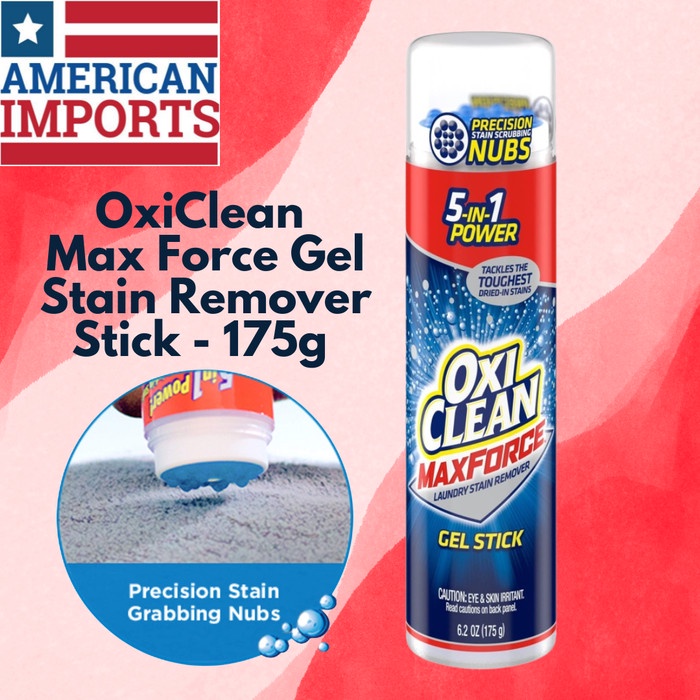 Jual Ready stok OxiClean Max Force Gel Stain Remover Stick - 175g ...