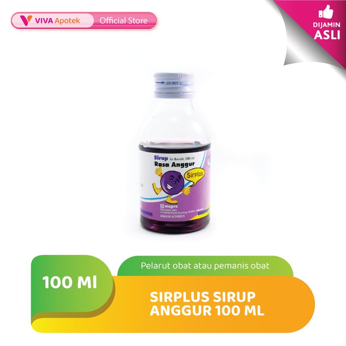 Jual Sirplus Sirup Anggur Pemanis Puyer (100 ml) | Shopee Indonesia
