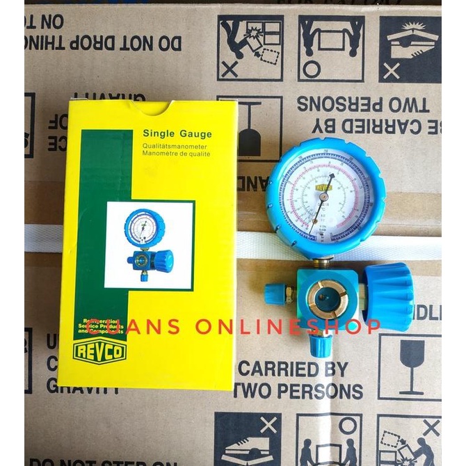 Jual Refco Single Manifold R22 R134A R32 R410A Sight Glass Premium | Shopee Indonesia