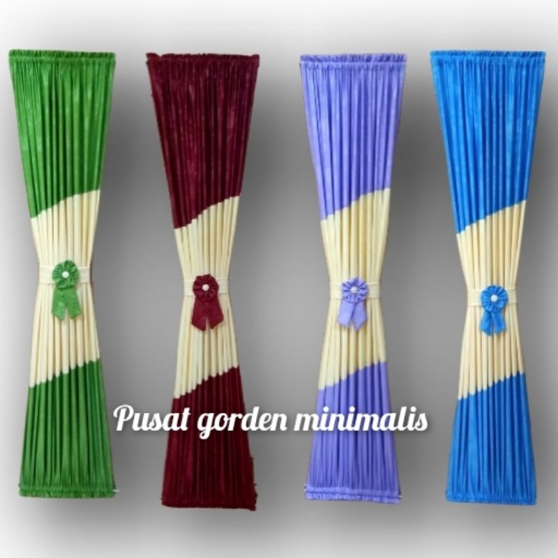 Jual gorden hordeng korden spiral ikat Vita kupu kupu jendela minimalis ...