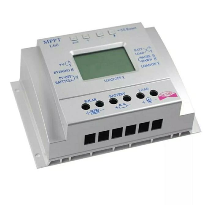 Jual DELLAS MPPT 60A T60 L60 60 amper 12V/24V solar charger control ...