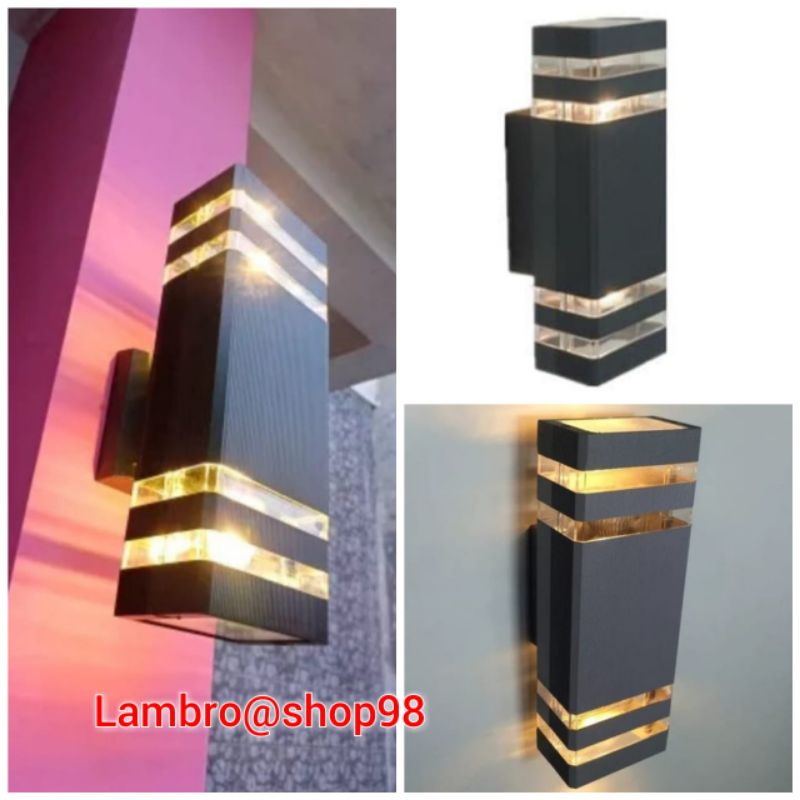 Jual lampu hias tempel dinding rumah minimalis ukir pvc (harga promo ...