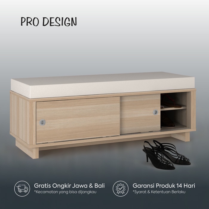 Jual Pro Design Impala IMPBH N120 Rak Sepatu / Shoe Bench | Shopee ...