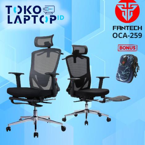 Jual Fantech OCA259 / OCA-259 Kursi Kantor Kerja Jaring Office Chair ...