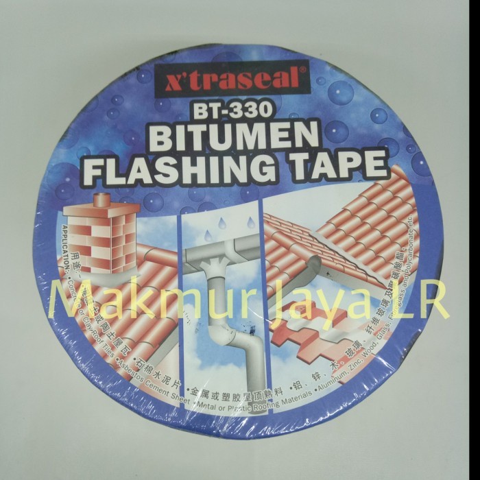 Jual Terlaris Flashing Tape Bitumen Roll 10Cm 10Meter / Flashband ...
