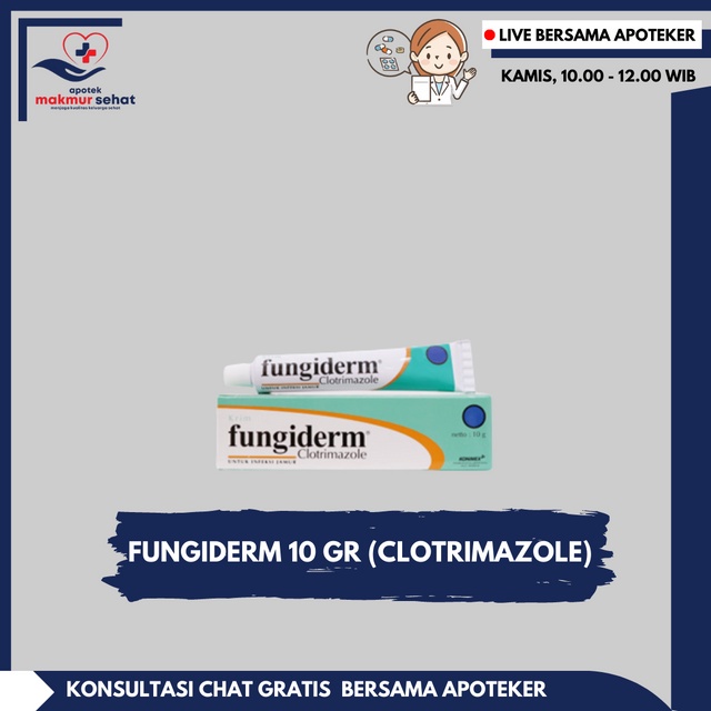 Jual Fungiderm 1% Cream 10 g | Shopee Indonesia