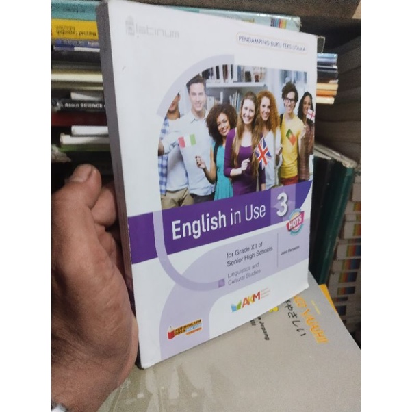 Jual BUKU BAHASA INGGRIS/ENGLISH IN USE 3 FOR GRADE XII SENIOR HIGH SCHOOL/UNTUK KELAS 12/XII/3 ...