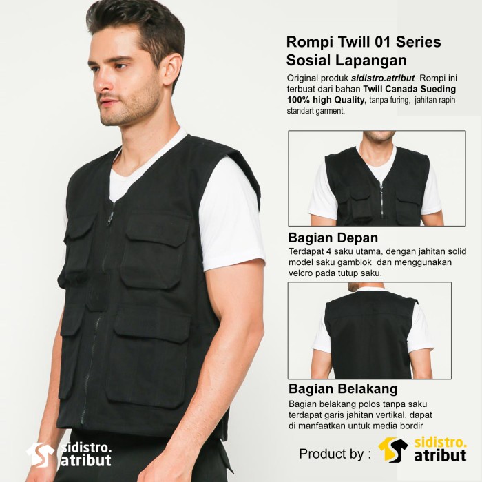 Jual Big Size Rompi Lapangan - Rompi Kegiatan | Shopee Indonesia