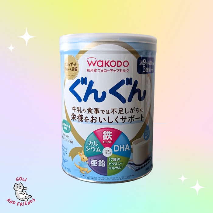 Jual Okta- Wakodo Gungun Baby Milk Formula Made In Japan (9M-3Y ...