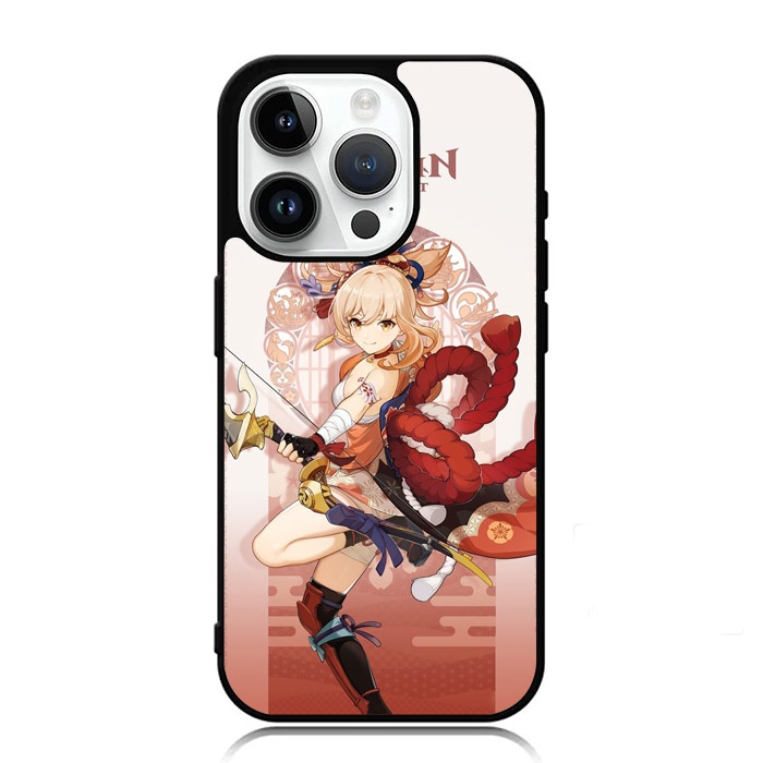 Jual Casing Case iPhone 15 Plus Pro Max Genshin Impact Yoimiya AE0314 ...