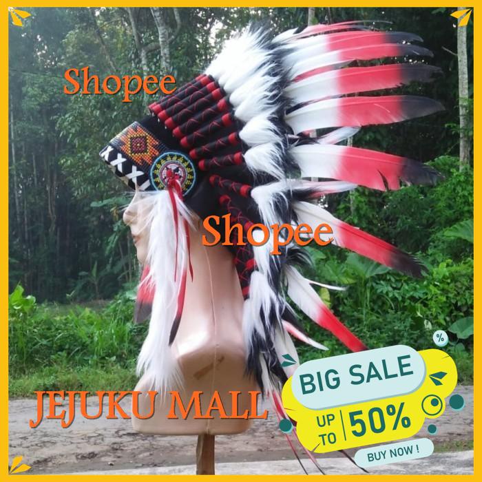 Jual TOPI INDIAN / TOPI SUKU INDIAN WARBONNET ANGSA KUALITAS IMPORT ...