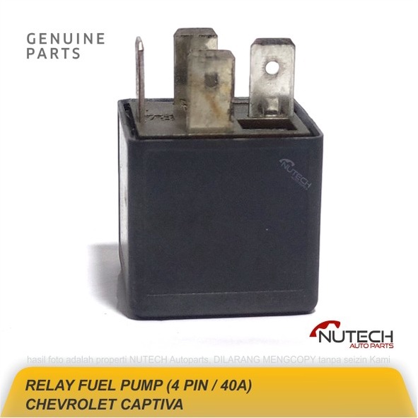 Jual Relay Fuel Pump Pompa Solar Chevrolet Captiva 4 Pin 40A Asli Ori ...