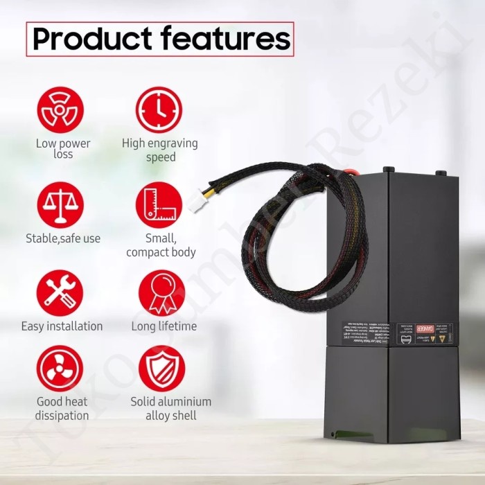 Jual Sale 80W Laser Module Head Cnc Modul Engraver Cutting Metal Mdf ...