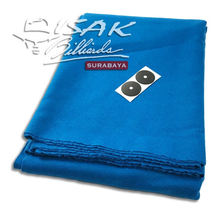 Jual Kain Laken 9-ft Taiwan - Biru - Billiard Table Cloth Meja Biliar ...