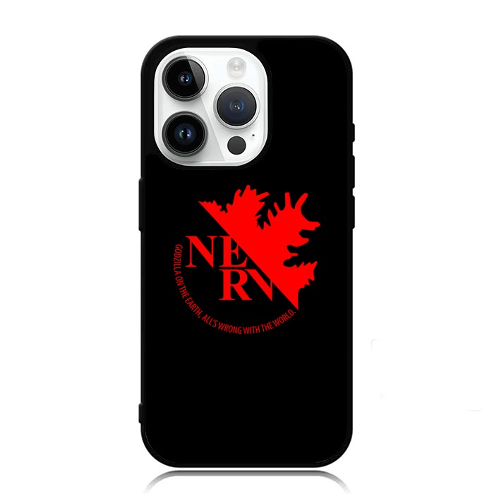 Jual Casing Case iPhone 15 Plus Pro Max Nerv Evangelion Anime AE1642 ...