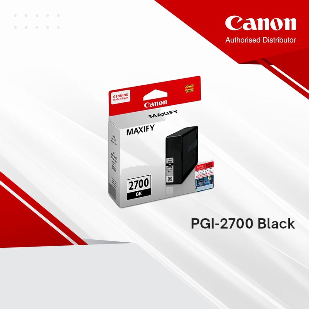 Jual Tinta Original Canon 2700 Black PGI-2700BK - Tinta Canon MAXIFY ...