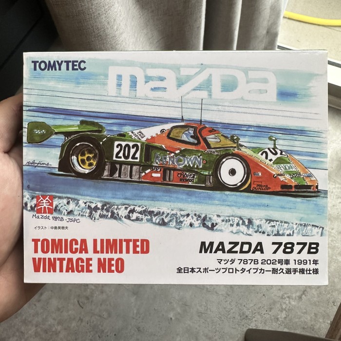 Jual New Tomica Limited Vintage Neo Tlv Mazda 787B No202 202 Box Rusak ...