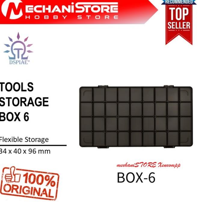 Jual DSPIAE TOOLS STORAGE BOX 6 - TOOL BOX SPARE PART GUNDAM | Shopee ...