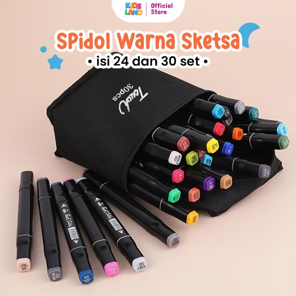 Jual Spidol Warna Spidol Sketsa Spidol Gambar 3D Pen Art Maker KIDS ...