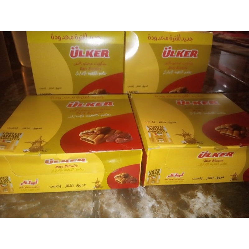Jual Ulker: Biskuit Kurma / Date Biscuits 12 Pcs 400 Gr / Datto 400 Gr ...