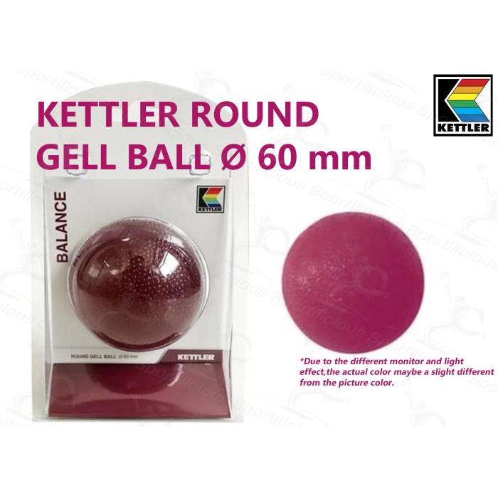 Jual KETTLER ROUND GELL BALL 60mm (BURGUNDY) BOLA PIJAT TANGAN TERAPI ...