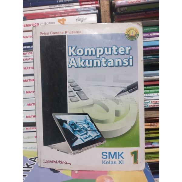 Jual BUKU KOMPUTER AKUNTANSI 1 UNTUK KELAS 11/XI/2 SMK/MAK YUDHISTIRA ...