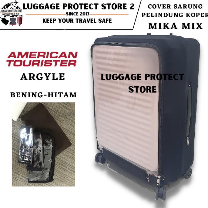 Jual Luggage Cover Sarung Mika Untuk Koper Merek American Tourister ...