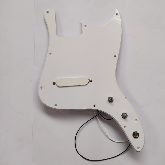 Jual Fullset Pickguard Pickup Wiring Original Bass Squier Bronco 4st ...