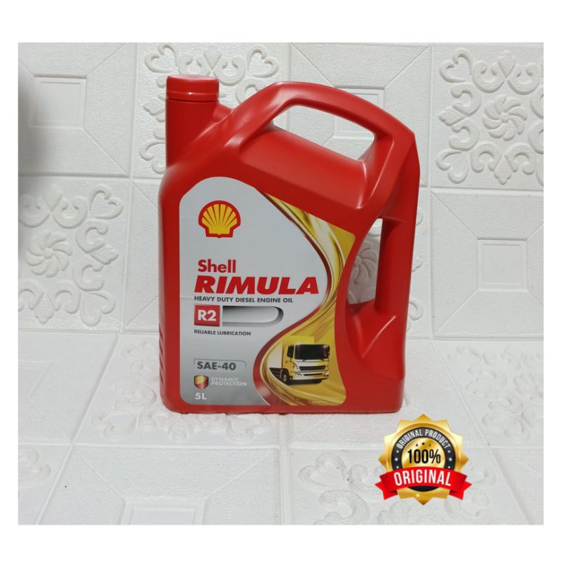 Jual Shell Rimula R2 SAE-40 (5 L) | Shopee Indonesia
